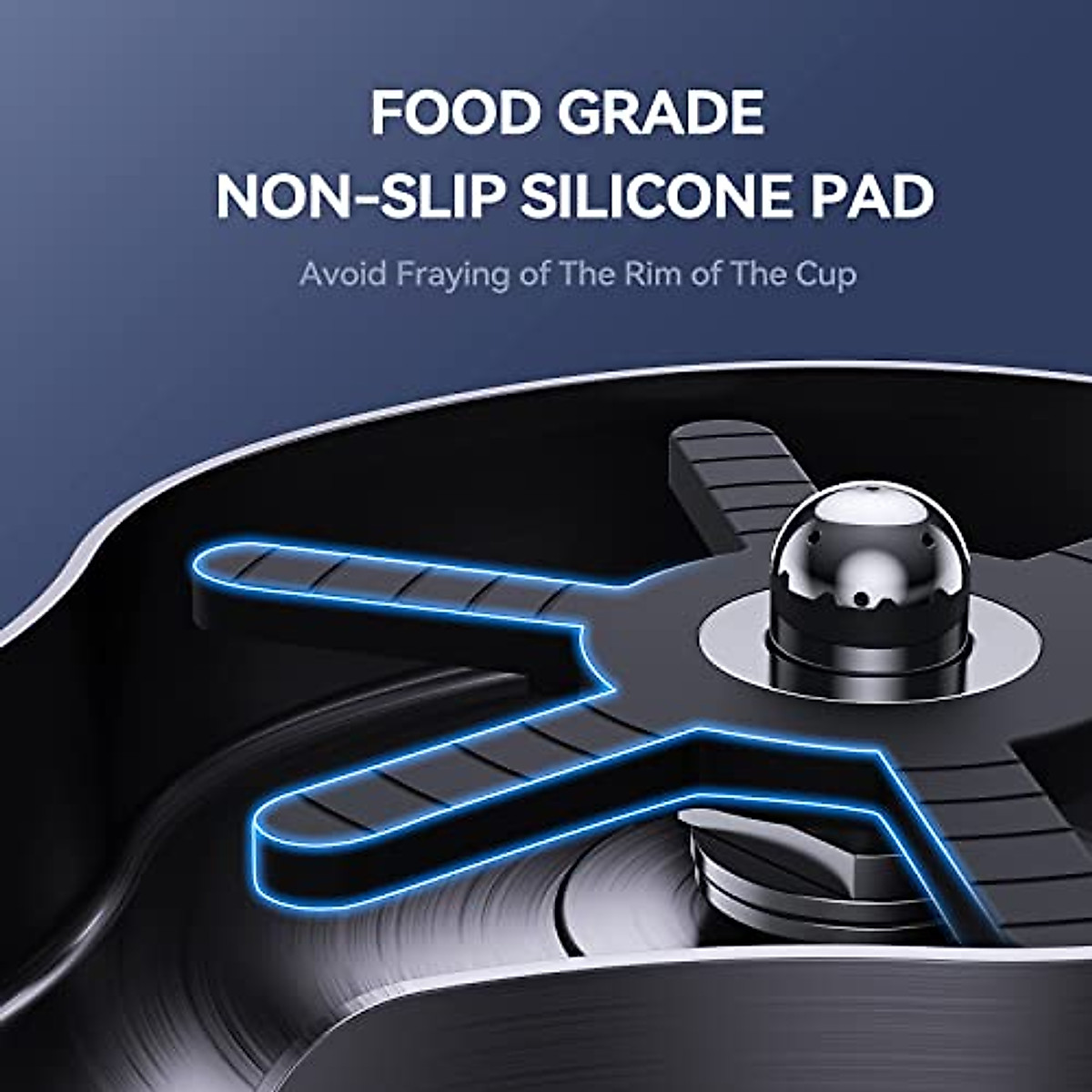 SinkPro Glass Rinser for Kitchen Sink Faucets, Bottle Cup Cleaning for Kitchen Sink Accessories, Kitchen Gadgets, Stainless Steel Quickly Cup Washer Suitable for Cleaning Baby Bottle, Gun Grey