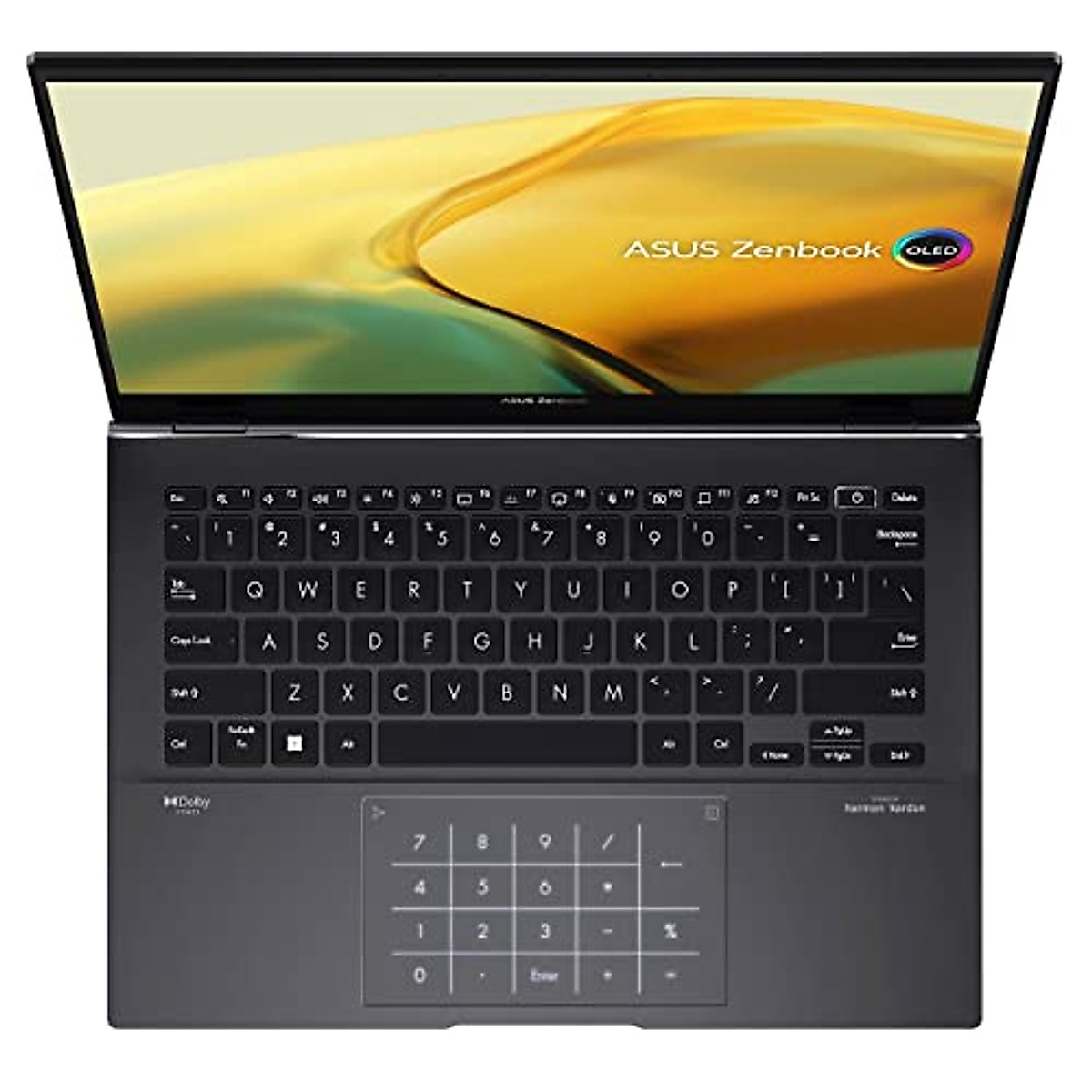 ASUS ZenBook 14 OLED UM3402 14" QHD+ Touchscreen (AMD Ryzen 7-5825U, 16GB RAM, 1TB SSD, 8-Core (Beats i7-1165G7)) Business Laptop, Backlit, Fingerprint, 19 Hr Battery, IST SD Card, Win 11 Home - 2023