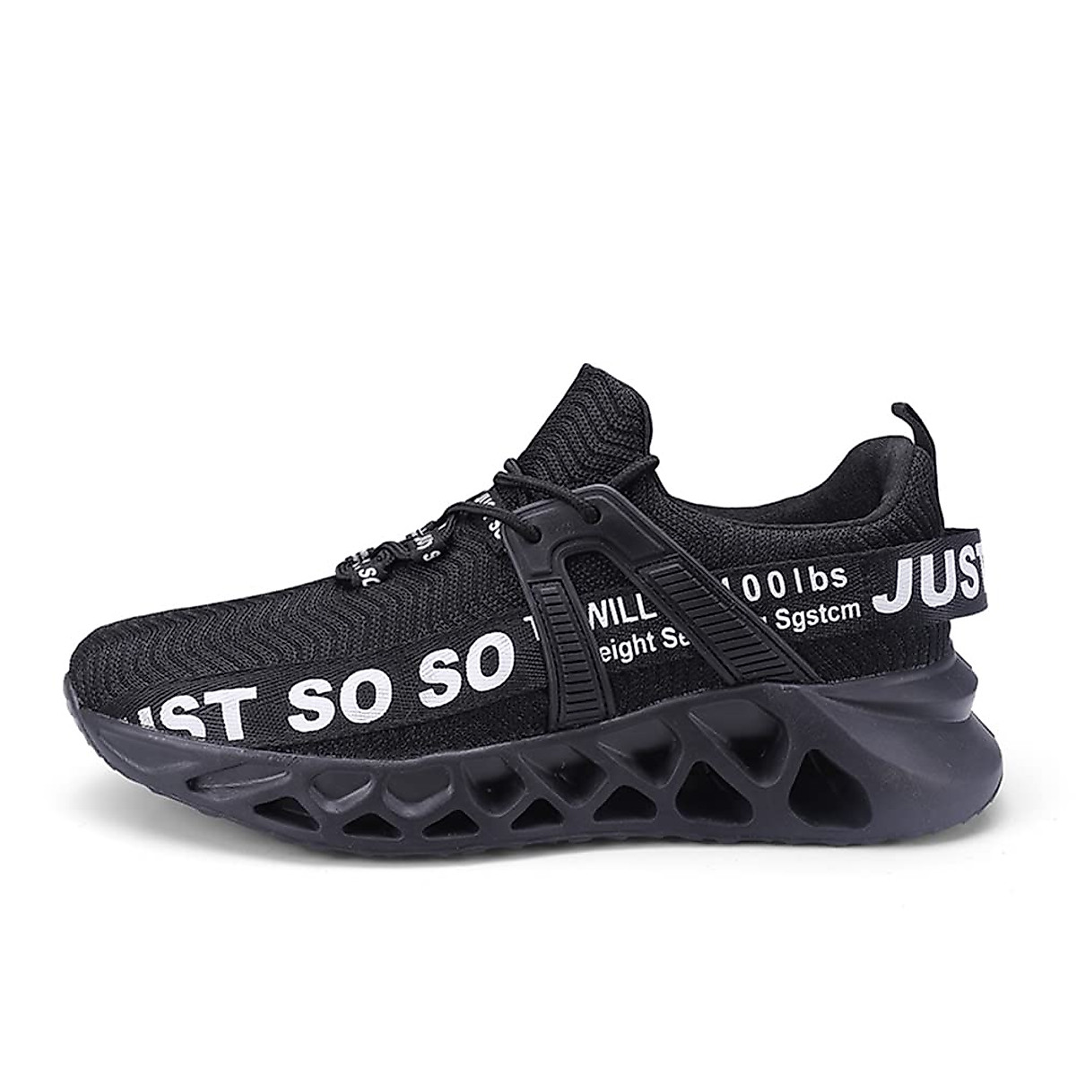 Womens Sneakers Gym Shoes Womens Walking Running Shoes Athletic Blade Tennis Light Breathable Shoes Casual Sports Shoes Non Slip Shoes for Womens Soft Sole Athletic Walking Shoes Black