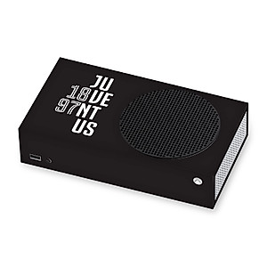 Head Case Designs Officially Licensed Juventus Football Club Typography Art Vinyl Sticker Gaming Skin Decal Cover Compatible with Xbox Series S Console
