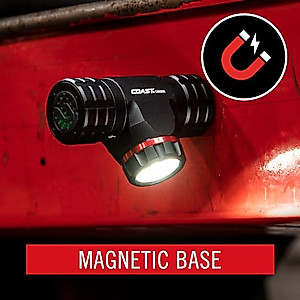 Coast XPH30R 1200 Lumen USB-C Rechargeable Dual Power Headlamp with Twist Focus Beam and Magnetic Base