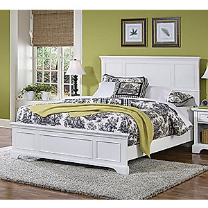 Homestyles Naples Queen Bed, White