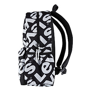 Levi's Kids' Classic Logo Backpack, Navy/White/Red, One Size