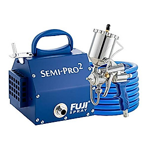 Fuji Spray 2203G Semi-PRO 2-Gravity HVLP Spray System, Blue