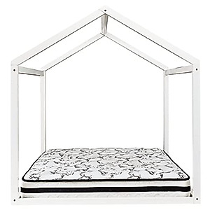 Signature Design by Ashley Flannibrook Contemporary House Bed Frame, Full, White