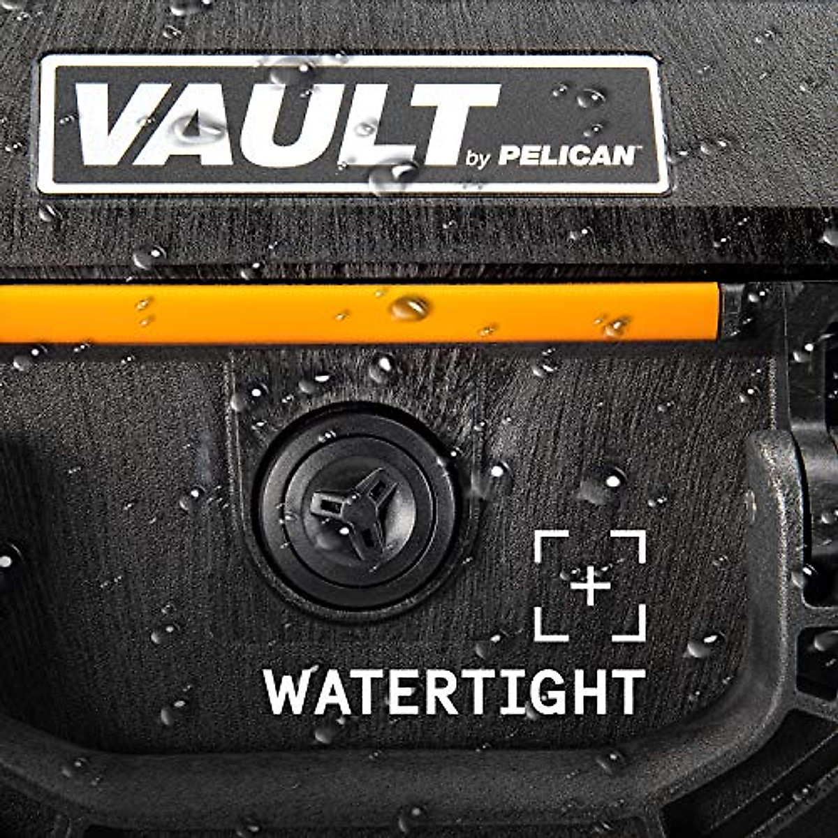 Vault by Pelican - V300 Multi-Purpose Hard Case with Foam(Black)