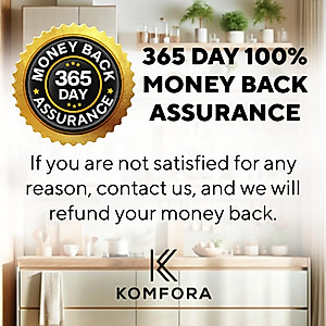 KOMFORA Bamboo Fruit Basket 3-Tier - Premium Produce Basket for Kitchen w/ 2 Hangers - Durable & Easy to Assemble Fruit Stand for Countertop - Perfect Fruit Holder for Vegetables, Bread & Snacks