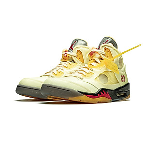 Jordan Mens Air 5 Retro SP DH8565 100 Off-White - Sail - Size 10.5