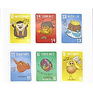 Mustachio- Mustaches Now Included, a Strategy Game of Trickery and Scheming Nuts, Funny Board Games for Teens and Family Night, Card Game for 2-6 Players