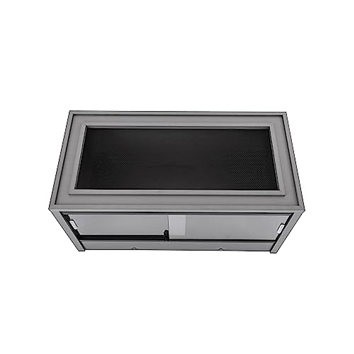 New Age Pet ECOFLEX 33 Inch Medium Mojave Reptile Habitat Enclosure Lounge in Grey