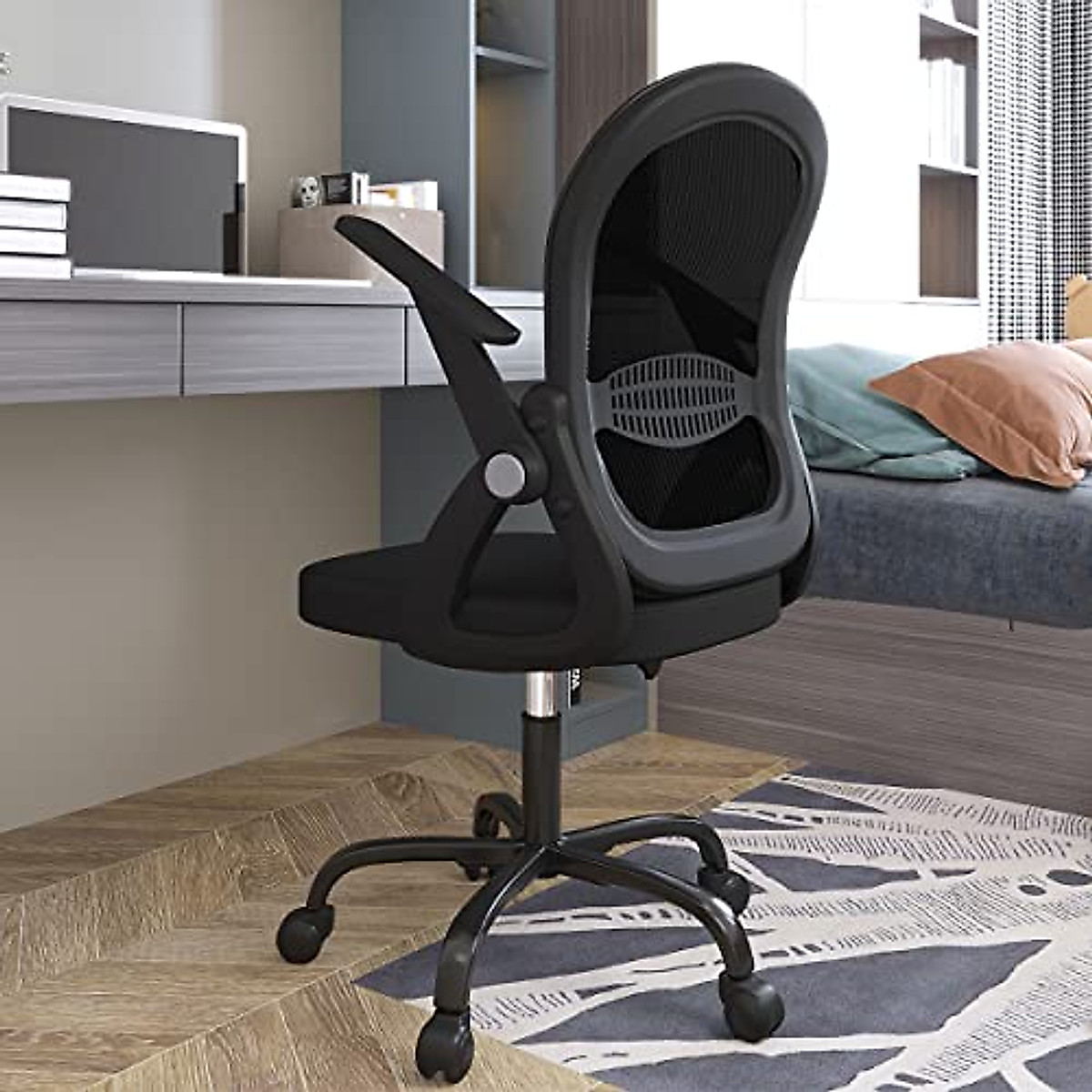 Sytas Ergonomic Mesh Office Chair, Mesh Desk Chair Lumbar Support, Computer Chair Adjustable Lumbar Support