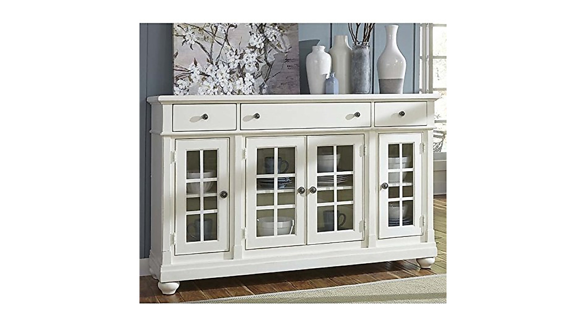 Harbor View II Dining Buffet by Liberty Furniture | Linen Finish