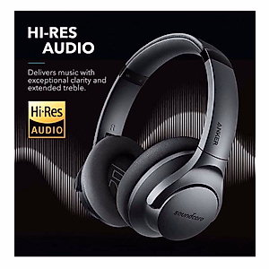 Soundcore by Anker AeroFit Pro Open-Ear Headphones with Life Q20 Noise Cancelling Headphones, Ultra-Comfort, Secure Fit, Ergonomic Design, Rich Sound with LDAC, IPX5 Water-Resistant, 46H Playtime