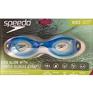 Speedo Kids Glide Goggles - Cobalt / Clear Lenses