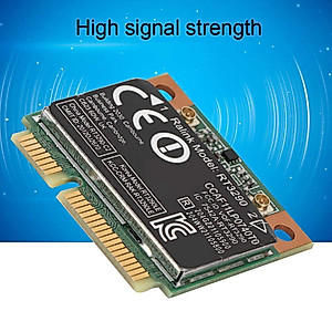 Wireless Network Card, RT3290 Mini PCI E Port WiFi Wireless Network Card, 150Mbps High Speed PCI E Bluetooth Network Card