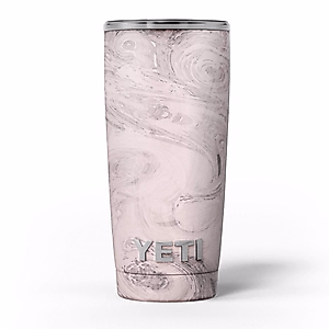 Design Skinz Slate Marble Surface V19 - Skin Decal Vinyl Wrap Kit Compatible with The Yeti Rambler Cooler Tumbler Cups
