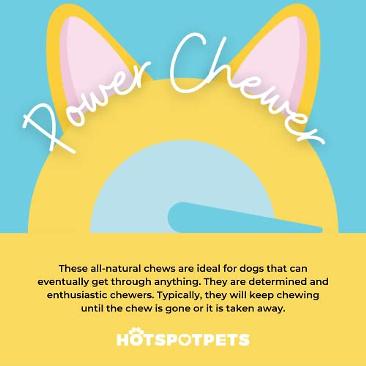 hotspot pets Premium Deer Antlers for Dogs - 7+ Inch Large Antler Dog Chews (2 Pack) Naturally Shed Antler Bone for Large Breed Aggressive Chewers - Made in USA - Promotes Dental Hygiene