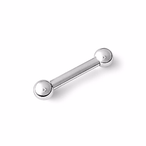 316L Surgical Steel Straight Barbell 10g 1/2