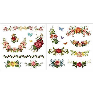 Bunches of Botanicals Sticker Book (Over 500 stickers!)