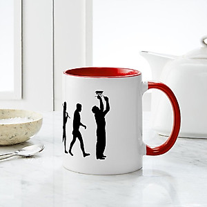 CafePress Electrician Sparky Electricity Mug Ceramic Coffee Mug, Tea Cup 11 oz
