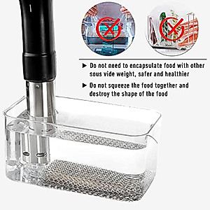 Sous Vide Weights，Stainless Steel Sinker Weights, Food Grade Sous Vide Mesh, Keeping Food Submerged, Evenly Cook Food Sous Vide Cooking Accessory Perfect for Safe Cooking