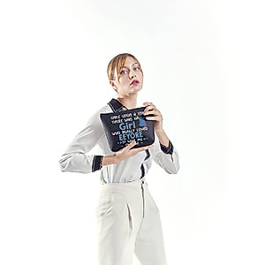 ZJXHPO Funny Cartoon Character Lover Gift There Was A Who Really Loved Zipper Pouch Makeup Bag (BL Once Cartoon)