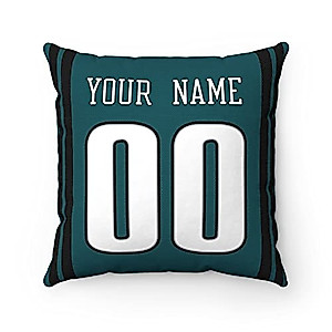 Throw Pillow Philadelphia Custom Any Name and Number For Men Women Boy Gift