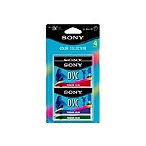 4-Pack DVM60PRL Digital Video Cassettes