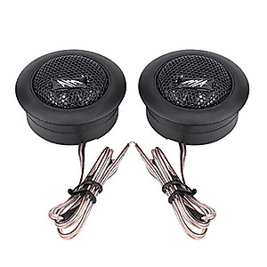 Yosoo Health Gear Car Speaker, 12v 120w Car Mini Super Power Loud Tweeter Speakers 2 Inch Micro Dome Tweeter Loudspeaker Horn, 1 Pair