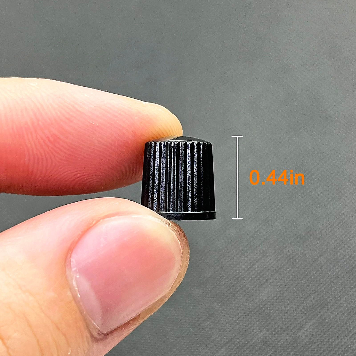 TPMS Valve Stem Covers Black Tire Valve Caps Plastic TPMS Replacement Valve Stem Caps with O-Ring Rubber Seal Universal Fit Car Truck Motorcycle, Dustproof, Airtight Seal, Light-Weight (10-Pack)