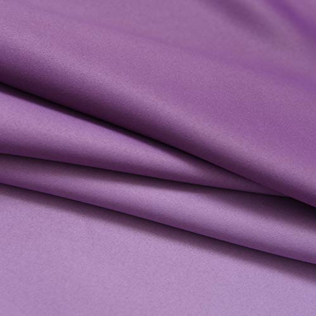 Yakamok Light Blocking Gradient Color Curtains Purple Ombre Blackout Curtains Room Darkening Thermal Insulated Grommet Window Drapes for Living Room/Bedroom (Purple, 2 Panels, 52x84 Inch)
