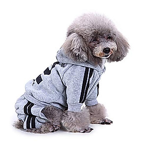 Dog Clothes Large Female Fashion Pet Sweatshirts Warm Puppy Breathable T-Shirt for Spring Summer Vest Pajamas Doggy Apparel Clothing