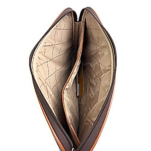 Michael Kors Jet Set Travel Large Laptop Case (Brown)