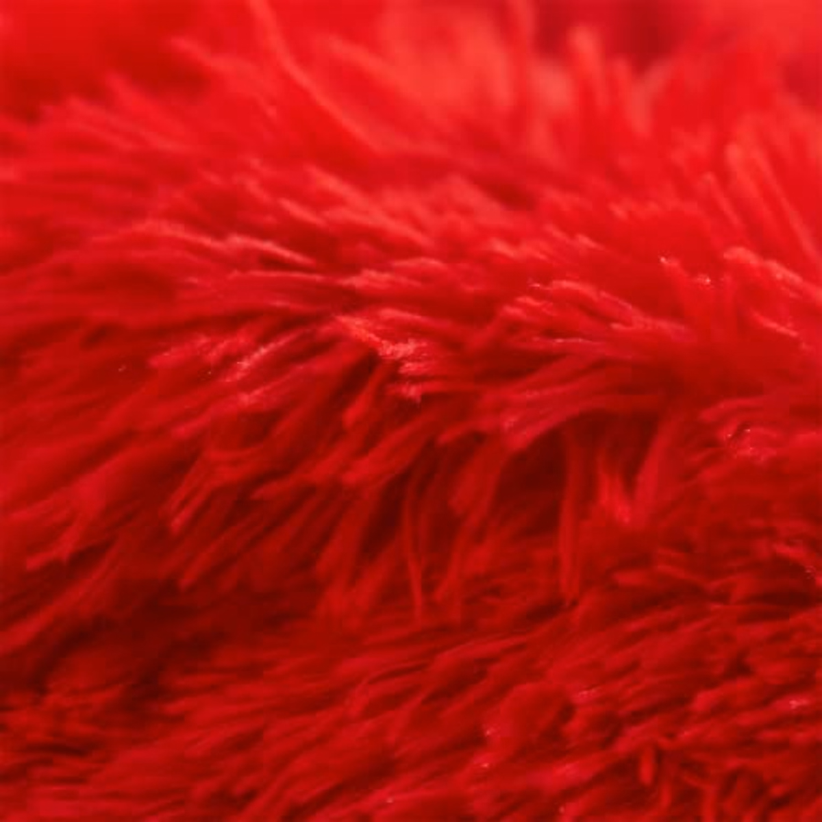 HAIHUA Fluffy red Comforter Cover Set Queen，Faux Fur red Bedding 3 Pieces(1 Plush Queen Duvet Cover +2 Faux Fur Pillowcases) Faux Fur red Bed Set (red, Queen)