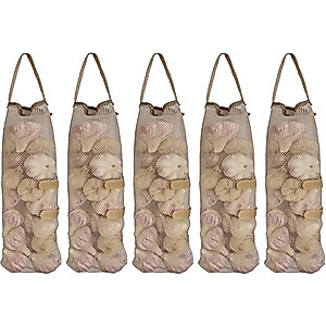 Hanging Mesh Bags Storage Potatoes Onion Garlic Net Bags Long and Large Net Produce Bags Fruit Veggies Green Pepper or Garbage Bag