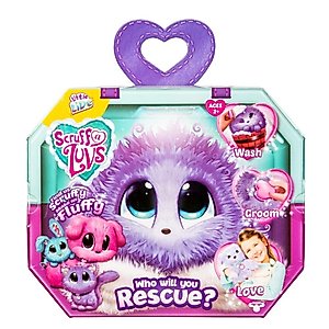 Little Live Scruff-A-Luvs Plush Mystery Rescue Pet, Lilac