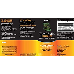 GNC Tamaflex Complete, 120 Caplets, Joint Support