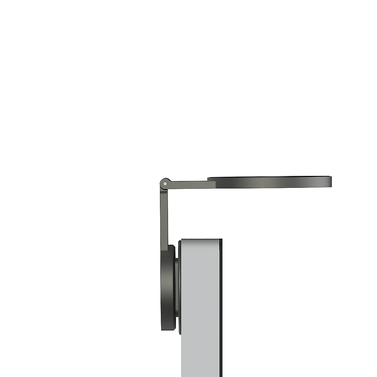 Doolkin® Pro Mount, Phone Holder for Laptop and Car, Cell Phone Magnetic Holder, Universal Adjustable Phone Mount Stand, Foldable Laptop Side Mount Clip, Laptop Phone Mount Holder (Gray)