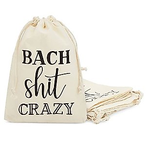 Drawstring Bags for Bachelor and Bachelorette Party (6 x 8 in, 12-Pack)