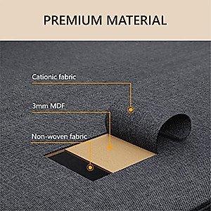 Cubiker Dresser Storage Organizer, 5 Drawer Dresser Tower Unit for Bedroom Hallway Entryway Closets, Small Dresser Clothes Storage with Sturdy Steel Frame Wood Top, Black Grey