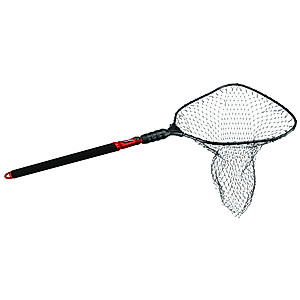 Ego S2 Slider Fishing Net, Ultimate Fishermen’s Tool Telescoping Handle, Replaceable Head, Salt & Freshwater, 29-60" Handle, 22x23 Inch Hoop