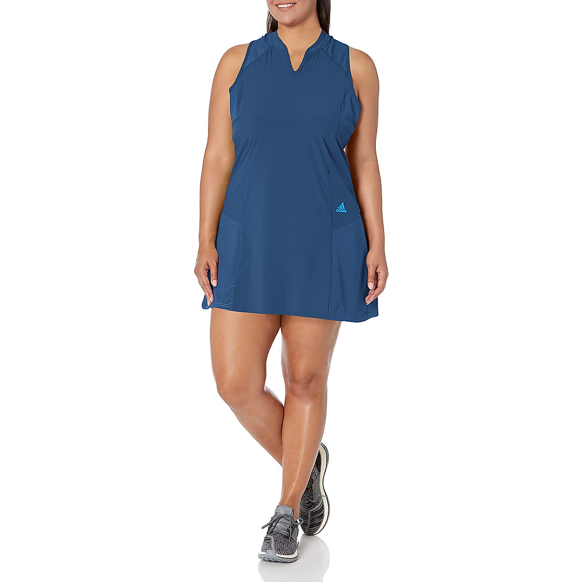 adidas Women's Standard Heat.RDY Golf Dress, Crew Navy, X-Large