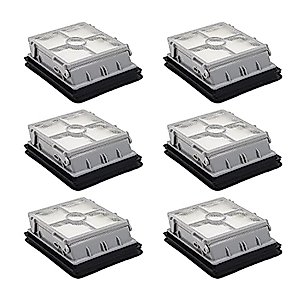 X7 Filters Compatible With BISSELL CrossWave X7 Cordless Pet Pro 3011,3279,3055 Wet-Dry Vacuum Cleaner,Part Number 1626667(6 Filters)