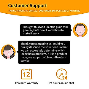 Greatrue Electric Grain Mill Grinder Spice Grinder Flour Mill Wheat Cereals Herb Pulverizer for Kitchen,150g High Speed Dry Spice Grinder Machine