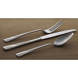 Oneida River 20 Piece Everyday Flatware, Service for 4 18/0 Stainless Steel, Silverware Set