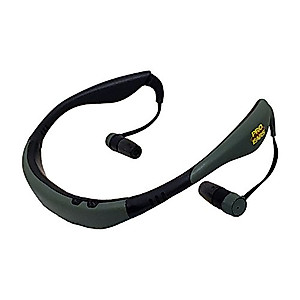 Pro Ears Stealth 28 Ear Buds, Electronic Noise Amplification, 28 dB Hearing Protection, Behind The Head, Hunting & Shooting, Electronic Sound Dampener & Compression Technology, Rechargeable, Green