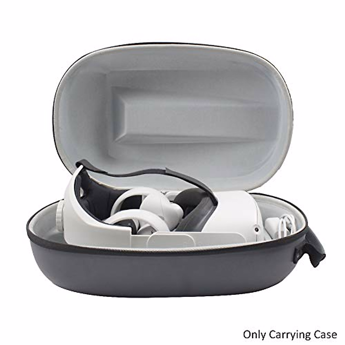 Dengofng Carrying Case for VR Gaming Headset,Carrying Case for VR Headset Accessories Portable Travel Storage Bag with Zipper(Gray)
