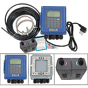 HFBTE TS-2-HT Ultrasonic Flow Meter Flowmeter DN25~100mm TUF-2000B Small High Temp Transducer -30~160C