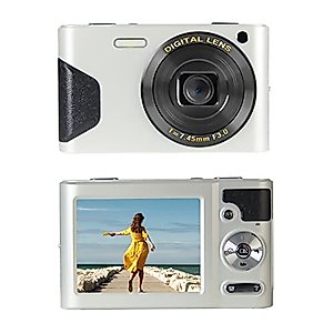 HD Digital Camera, 18 Million Pixel 2.7 -Inch LCD Screen, 8 Times Digital 1080P Young Students, Girls, Girls, Old Cameras