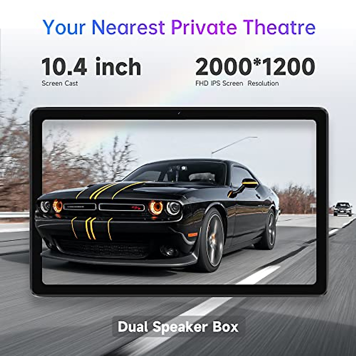 ALLDOCUBE 2K Tablet Android 12 iPlay 50 Pro 10.4'' Tablet, 8GB+128GB Storage, 4G LTE& 2.4/5GHz WiFi, Octa-Core CPU, 5MP+8MP Camera, 2000x1200 Screen Resolution, BT5.2, GPS (2TB Expand)